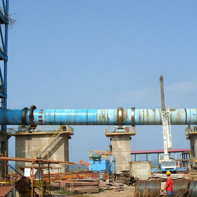 Plant for production of cement portland