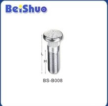 high strength flange hex head Benz wheel bolt with half thread supplier