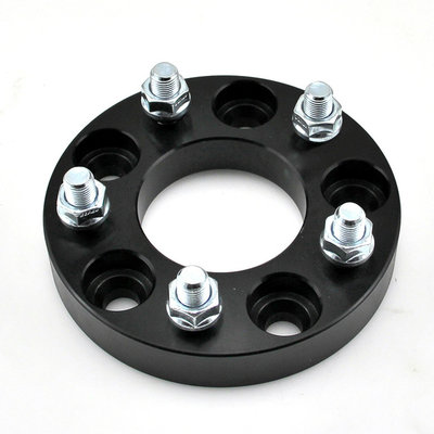 Forged and Silver CNC Machining 114.3 X5 Black Wheel Hub Adapter Spacer supplier