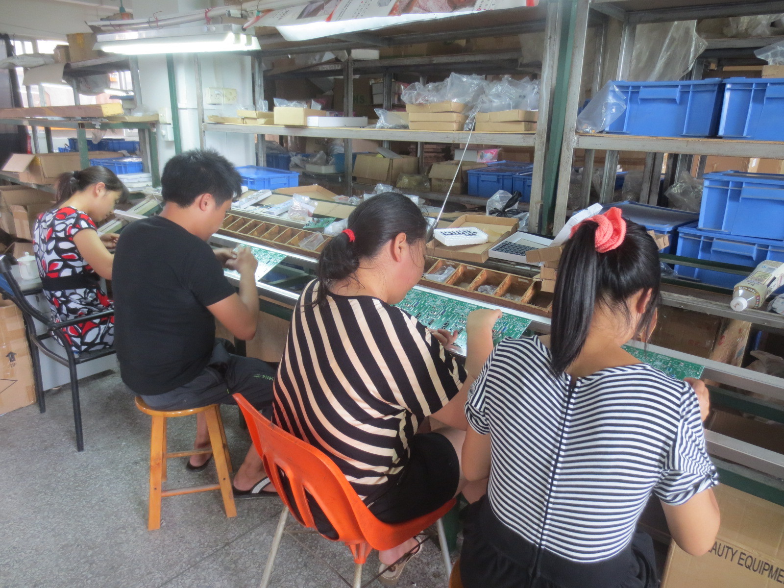 Guangzhou Seine.arts Electronic Technology Co.,Ltd factory production line