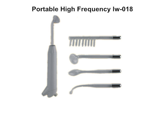 Professional Grade Portable High Frequency Machine with 4 Electrotherapy Glass Tubes