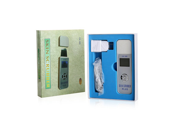 Adults Face Lifting Portable Ultrasonic Skin Scrubber Lithium Battery