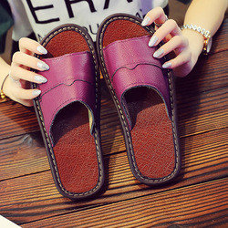 Breathable Waterproof  Men Cozy Slippers Indoor Linen Summer Non Slip