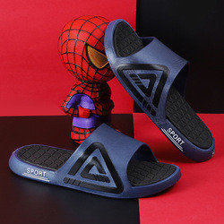 Outdoor Beach Men Cozy Slippers  Flat Soft Sole Non Slip Summer
