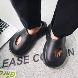 High quality summer sandals unisex couple indoor and outdoor Men solid color slides slippers designer sandals women famous brand