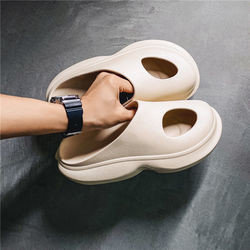 High quality summer sandals unisex couple indoor and outdoor Men solid color slides slippers designer sandals women famous brand