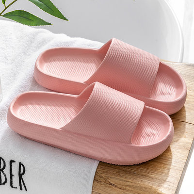 Women slide slippers anti-slip quick drying super soft thick sole Men sandals couple home indoor shoes in stock
