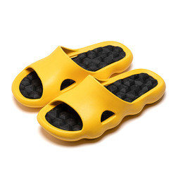 Thick Sole Men Cozy Slippers Non Slip Indoor And Outdoor Breathable