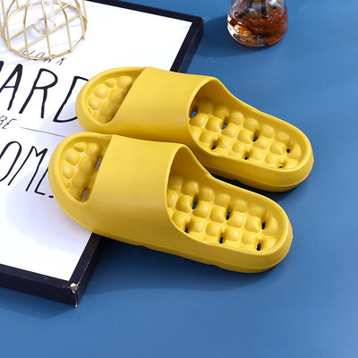 High Quality Women home indoor shoes footwear solid color couple sandals Ladies non-slip Slides Slippers for men hole shoes