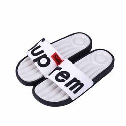 Summer Custom Fashion Letter Non Slip Slide Sandal Soft Sole