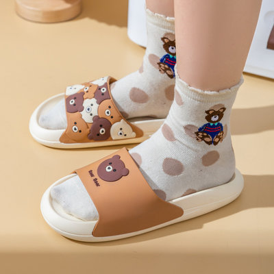 New couple indoor soft sole casual shoes bathroom cheap slippers women non-slip summer outdoor sandals for men