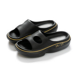 Best price women summer thick sole non-slip Japanese style bathroom bath slippers couple home shoes with high quality