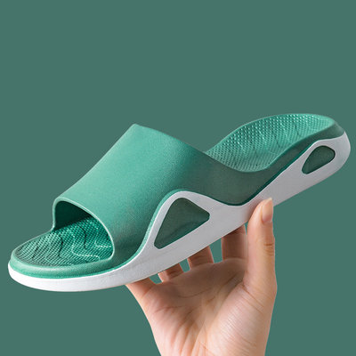 Wholesale summer women home indoor casual shoes bathroom non-slip sandals couple simple style flat slippers for men