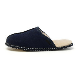 wholesale Men Genuine Sheepskin Wool Fur Home Shoes High Quality Indoor Soft Winter Warm Slippers in stock luxury fur slippers