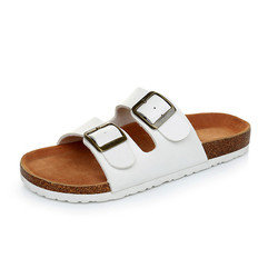 Unisex Casual Footwear  Beach Buckle Men Summer Soft Flat  Casual Footwear