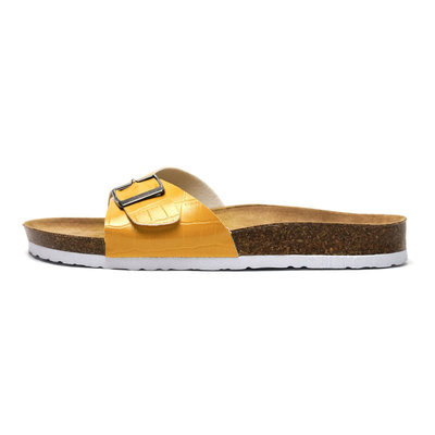 Non Slip Summer Ladies Cork Slippers Outdoor Casual  Custom Logo