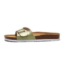 Non Slip Summer Ladies Cork Slippers Outdoor Casual  Custom Logo