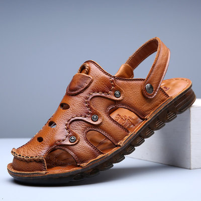 Dual Use Men Casual Footwear Upper Outdoor Lightweight Soft Sole Non Slip