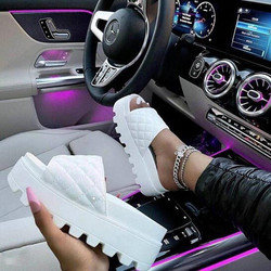 2022 Fashion Summer Sandals Women outdoor cheap beach Shoes flat custom slippers for ladies wholesale
