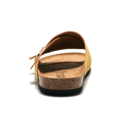 Summer Style couple beach Sandals fashion Cork Slippers solid color Flat Flip Flop for Women And Men wholesale leather shoes