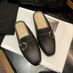 Simple sandals outdoor closed toe shoes summer and autumn fashion flat non-slip casual slippers wholesale casual shoes woman