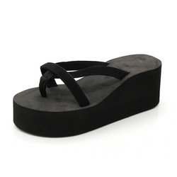 High quality women sandals new design fashion twisted rope thick bottom non-slip slippers female with best price