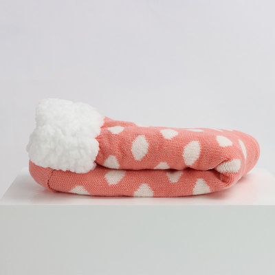 new arrival Women Winter Soft Knit comfortable fluffy fur socks Warm designer socks non-slip dot pattern fashion Socks