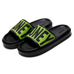 New Summer Unisex Slide colorful letters vamp Men indoor slippers home ladies Shoes Couple Hot sale Women Flat Sandals