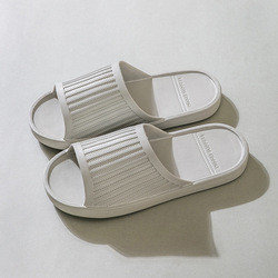 Summer household non-slip sandals and slippers indoor bathing soft bottom wear-resistant silent couple slippers