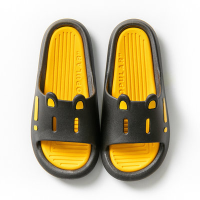New uppers hollow couple sandals indoor non-slip two-color bottom slippers summer fashion casual slipper dog sandals