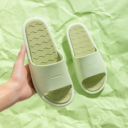 New fashion house slippers summer indoor non-slip bathroom sandals couples home casual breathable shoes