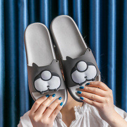 Hot sell summer sandals home bathroom non-slip thick-soled slippers cute comfortable and breathable couple shoes