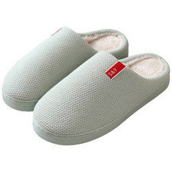 2021 custom candy color slippers female winter warm couple wholesale non-slip home indoor shoes in stock
