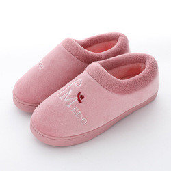 Wholesale ladies All-inclusive heel funky slippers Indoor winter women non-slip plus fluff thick-soled cute shoes