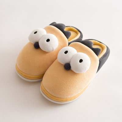 Wholesale children autumn winter warm slippers boys and girls cute cartoon non-slip thick bottom baby home indoor s
