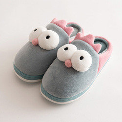 Wholesale children autumn winter warm slippers boys and girls cute cartoon non-slip thick bottom baby home indoor s