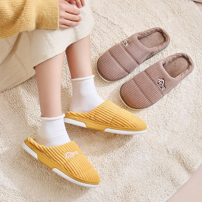 2021 female new winter Comfort Warm Slippers light weight and Hard-Wearing couple shoes in stock good price