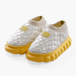 2021 Winter New Design Shu Velveteen Winter Down Women Slippers Thermal Non-slip special sole Home indoor slippers