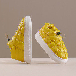 new Winter Women Slippers Down cloth Non-Slip Soft Warm Home Slippers ladies house Indoor Bedroom Floor Shoes