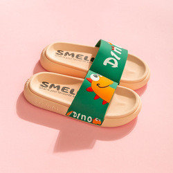 Custom Unisex PVC sole ladies' fashion slippers wholesale new design woman cartoon beach sandals bathroom slipper