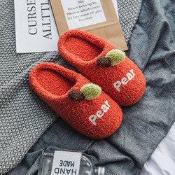 new Fashion ladies Non-slip home slippers warm plush slippers soft sole women winter cartoon house shoes