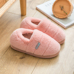 New style wholesale warm winter large size home house slippers shoes with thick non-slip soles for women and men