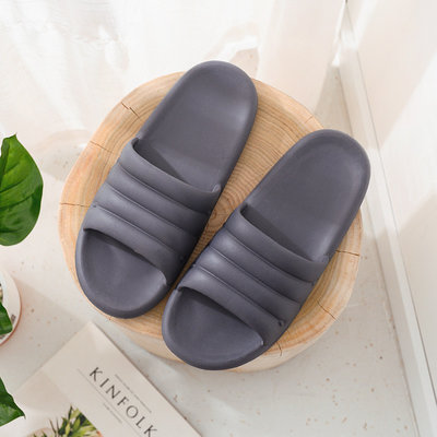 Wholesale summer solid color sandals for lovers indoor home bathing hotel non-slip shock-absorbing slippers
