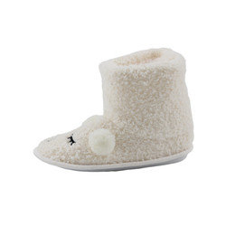Lovely Soft Plush faux fur  Washable Home boots children house Indoor Slippers
