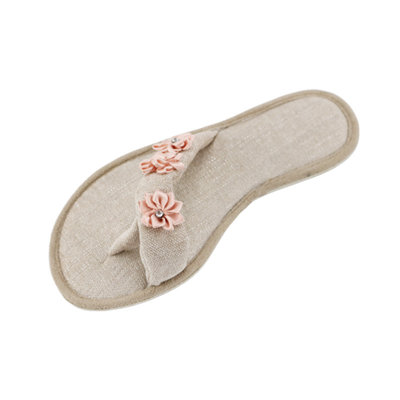 Spring Women Casual Flat Shoes House Indoor  Polyester Lining Material