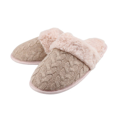 Closed Toe Lightweight Slipper Shoes Women Indoor Slipper Shoes With Non Slip Sole