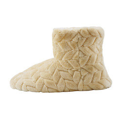 Warm Winter Faux Fur Lined Indoor Slipper Female House Indoor Slipper Boot