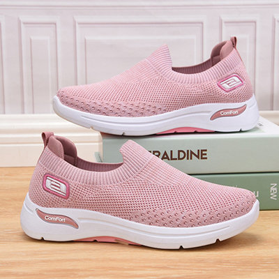 Running sports shoe wholesale lady walking sneakers ladies soft sole comfortable 2022 Women's Casual Shoes