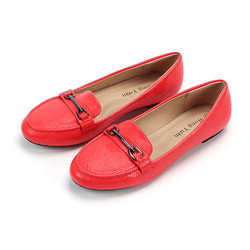 Stylish Ladies  Comfortable Solid Color Flat Sweet PU Casual Shoes