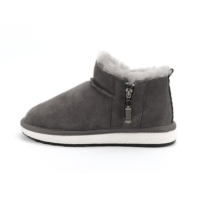 Breathable Anti Slippery Women Winter Ankle Boots With Popcorn Soles